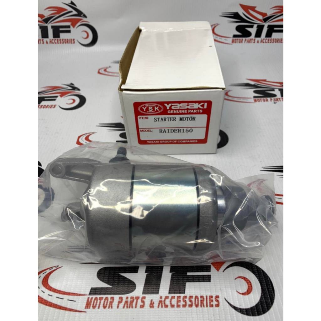 SIF STARTER MOTOR SUZUKI RAIDER 150 CARB (YSK) | Shopee Philippines
