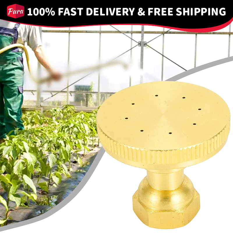 1pcs 8 Hole Brass Sprayer Nozzle Atomizing Spray Fitting For Garden ...