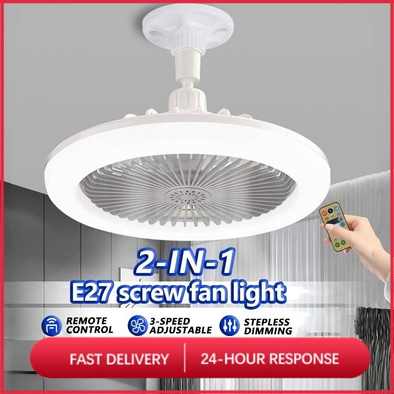 SYCAT Ceiling Lights Fan With Light And Remote Control Ceiling Fan LED ...