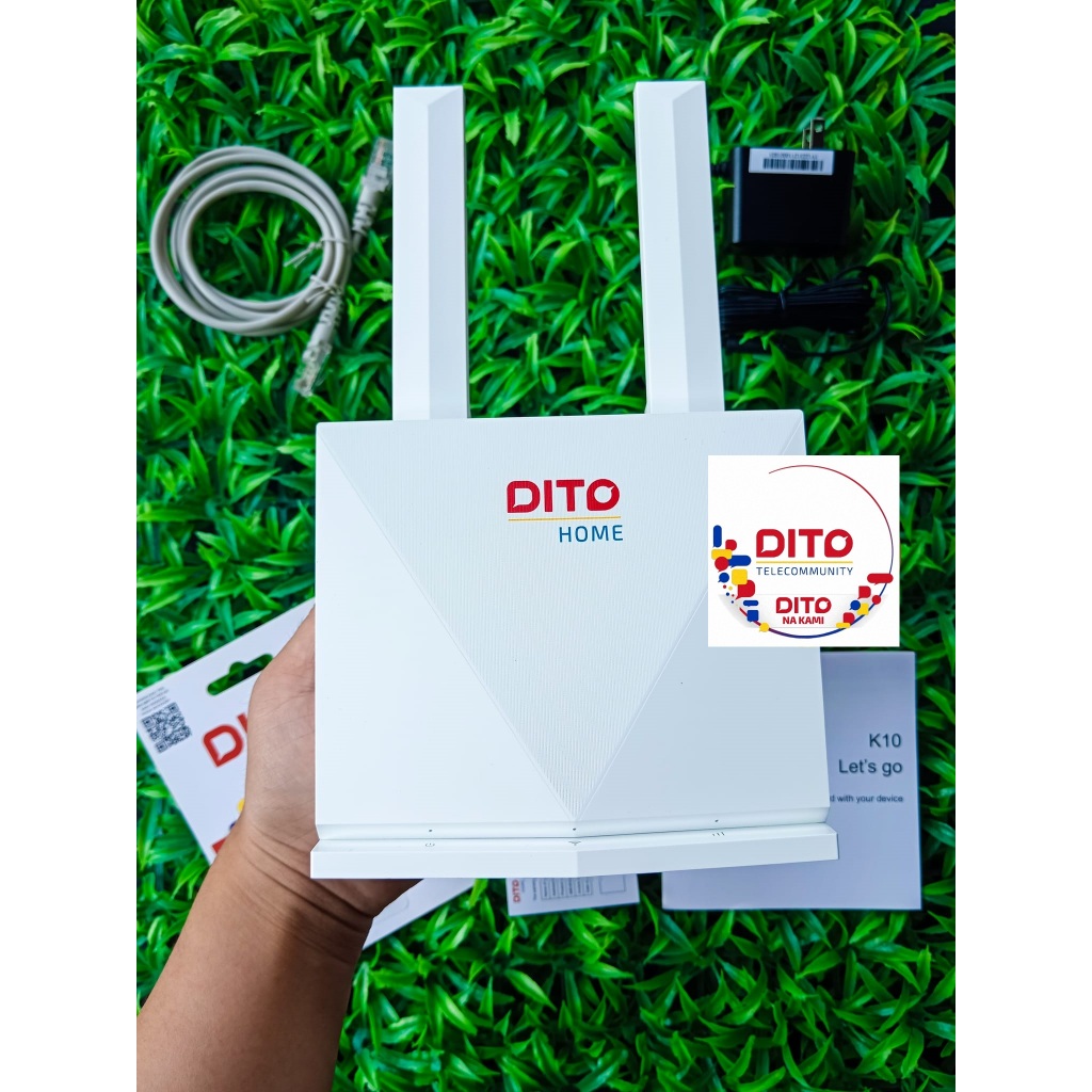 DITO Prepaid Home WiFi with 70GB data (ZTE K10) | Shopee Philippines