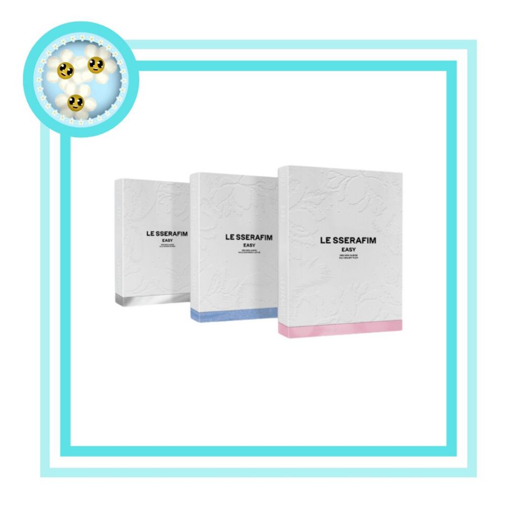 [Official] [Unsealed] LE SSERAFIM 3rd Mini Album 'EASY' Albums | Shopee ...