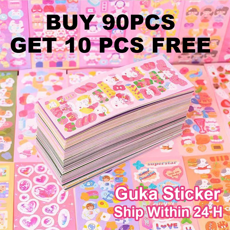 Cute Guka Stickers Kawaii Cartoon Stickers kids Children's Notebook ...