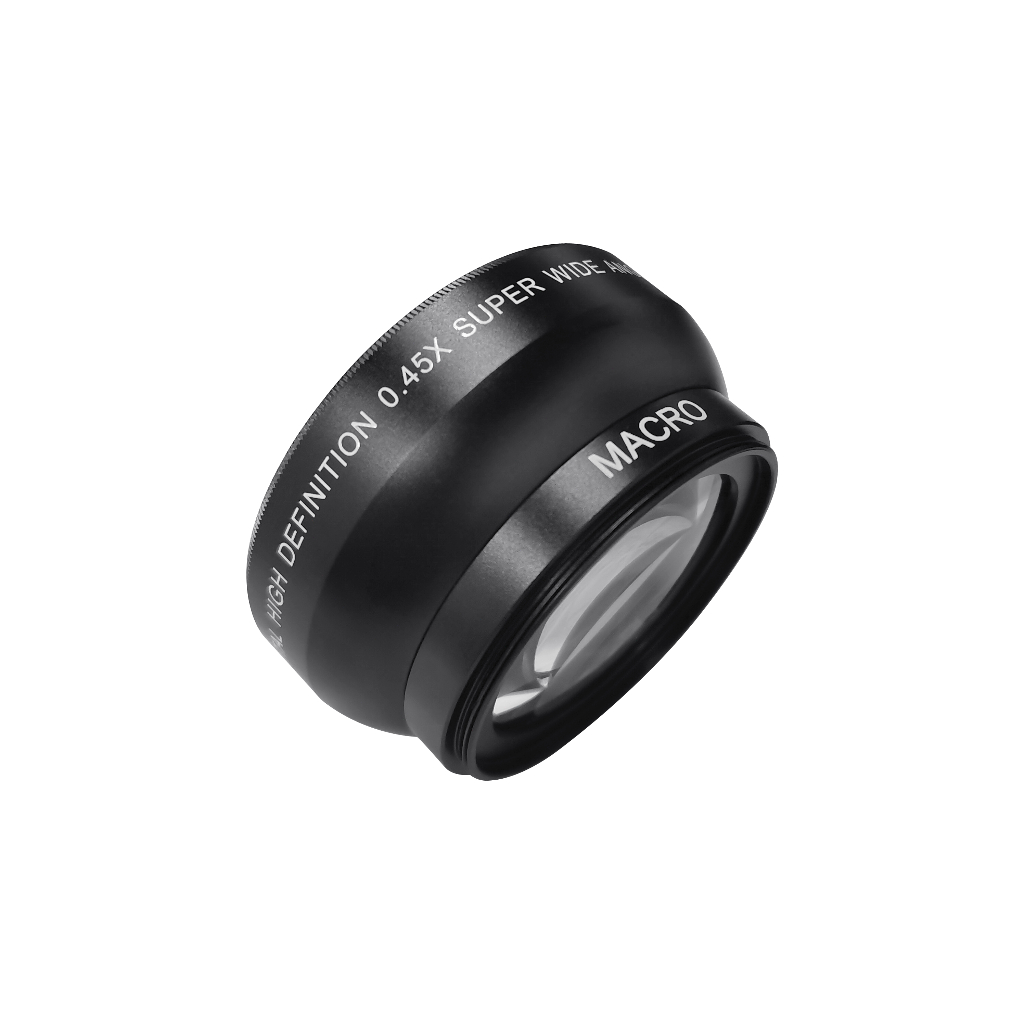 Micro camera lens 52mm0.45x wide -angle additional 0.45 times wide ...