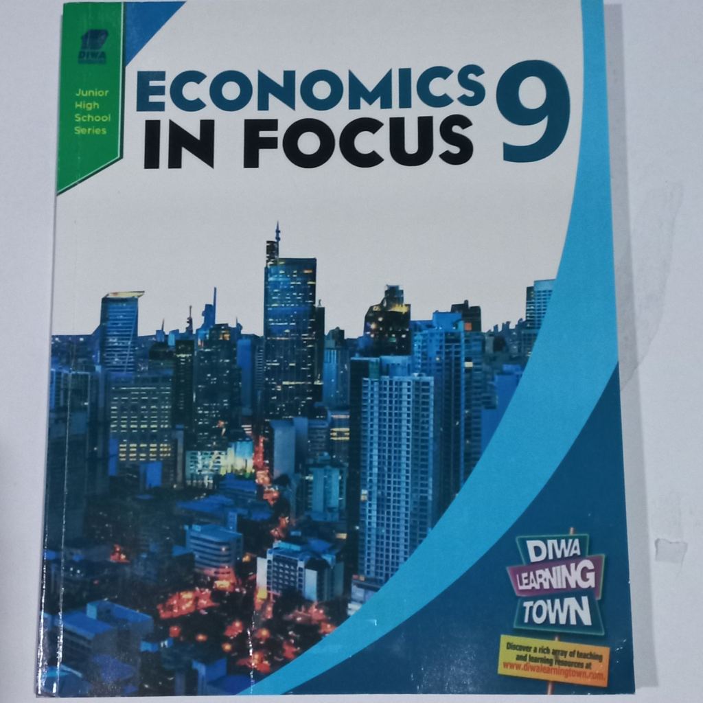 Economics in Focus Textbook for G9 USED | Shopee Philippines