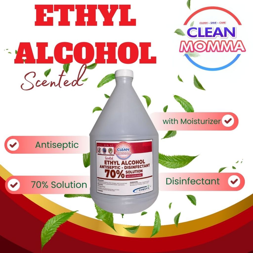 Ethyl Alcohol (Scented) / 70% Ethyl Alcohol Disinfectant and Antiseptic ...