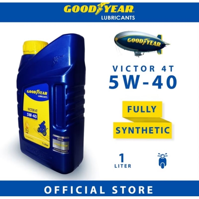GOODYEAR LUBRICANTS VICTOR 4T 5W-40 API SN | Shopee Philippines