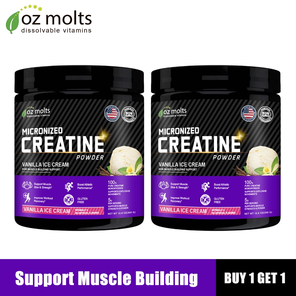 Ozmolts Creatine Monohydrate Workout Drink Creatine Powder Support ...