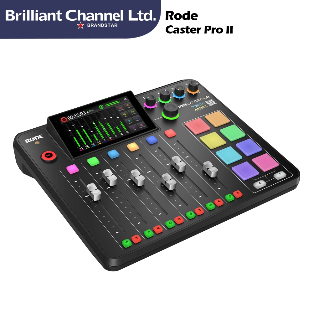 Rode Caster Pro II All-in-One Production Solution for Podcasting ...