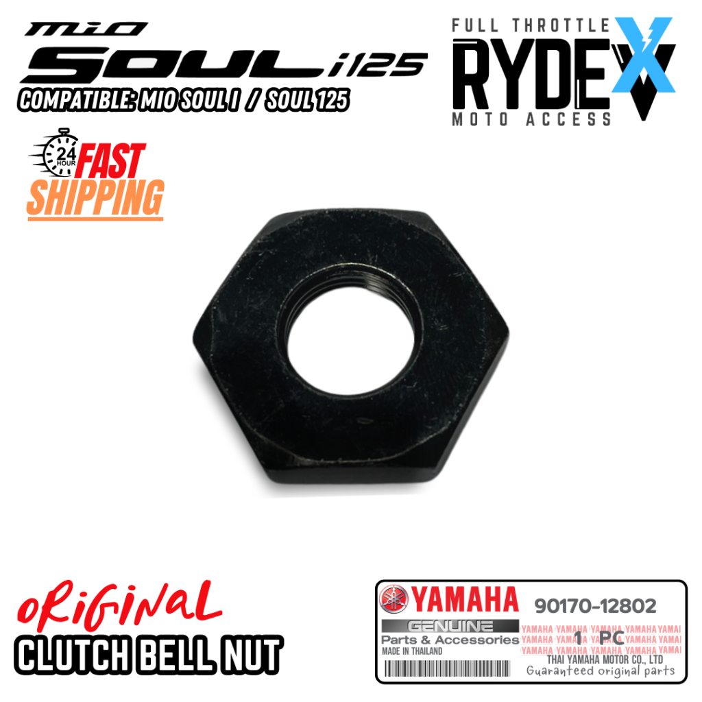 CLUTCH BELL NUT Mio Soul & Soul i 125, Aerox, Nmax, M3 (90170-12802 ...
