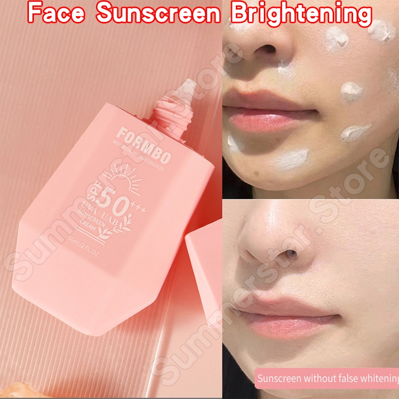 Formbo Face Sunscreen Brightening Moisturizing Refreshing Non-greasy ...
