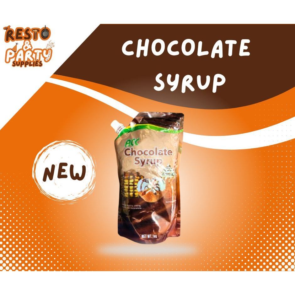 ACC Chocolate Syrup- 1L | Shopee Philippines