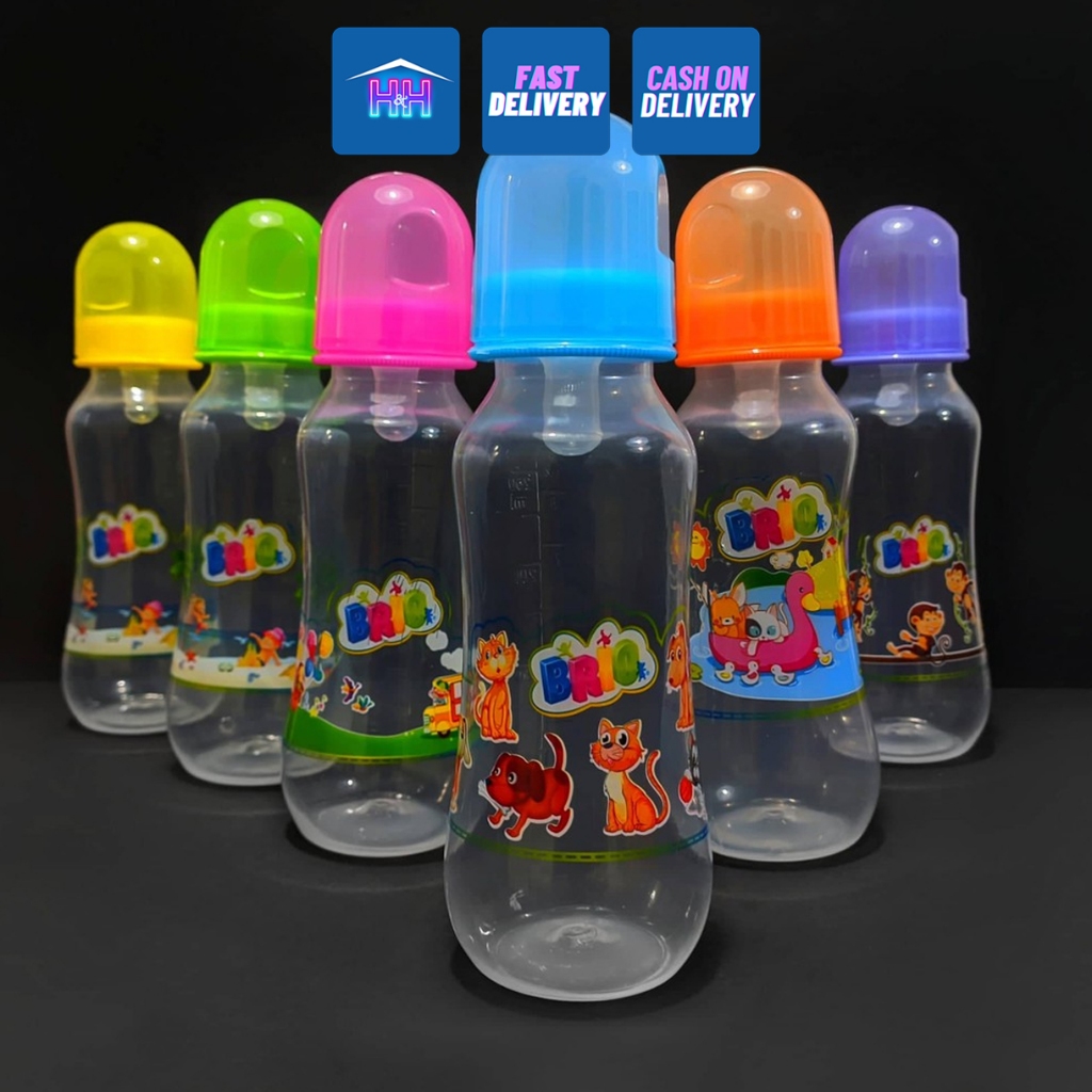 HH Plastic Baby Bottle Feeding Bottle Breastfeeding Feeding Milk Bottle ...