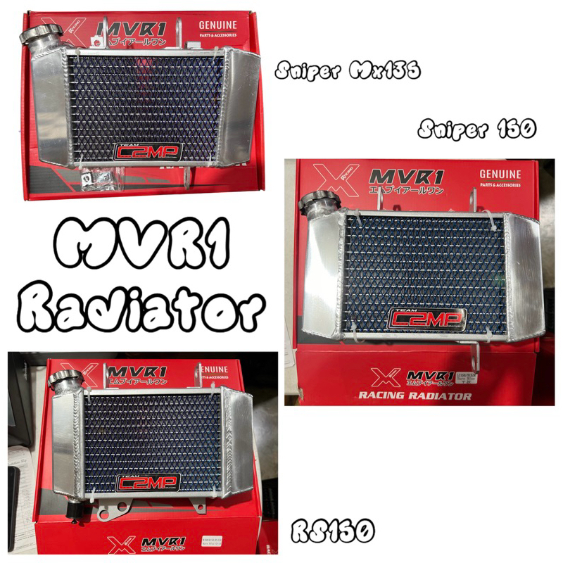 MVR1 Radiator Yamaha Sniper MX 135 , Sniper 150 / 155 / Honda RS 150 ...