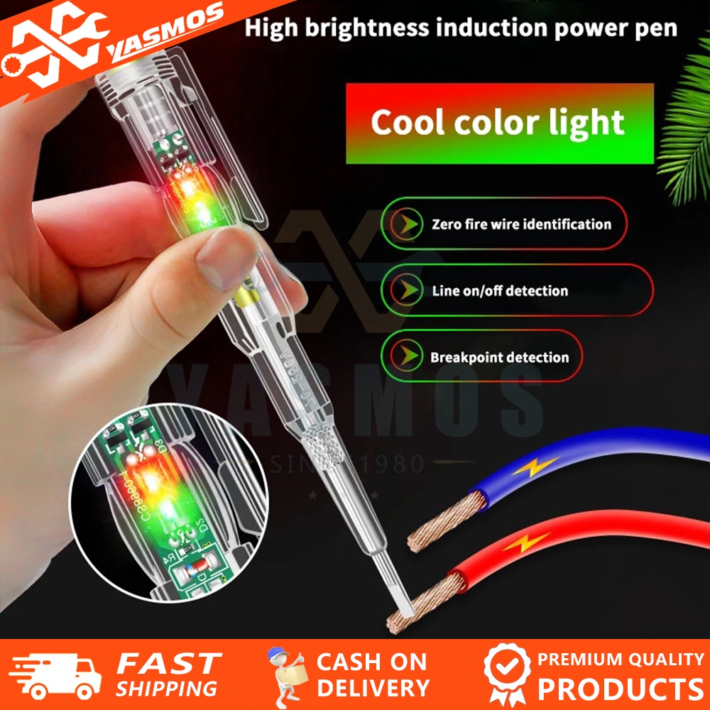 Intelligent Voltage Tester Pen Electric Screwdriver Probe Circuit ...