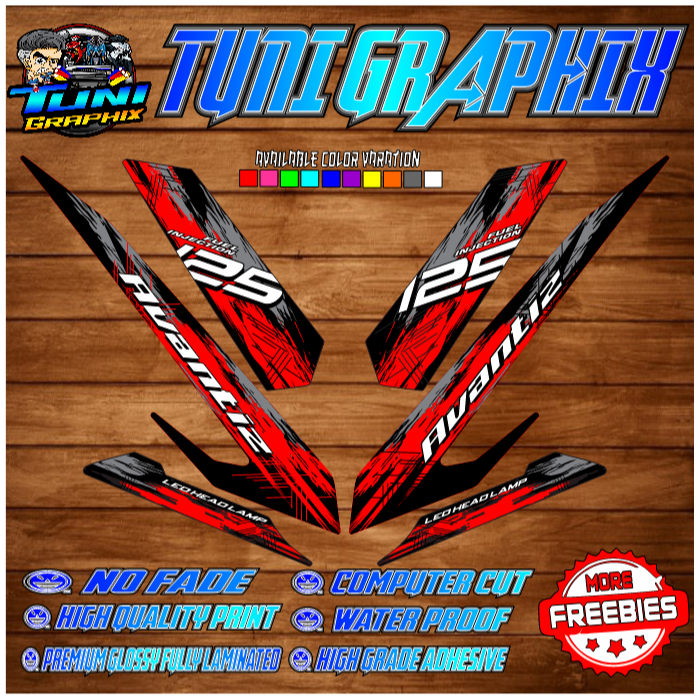 MIO SOUL i 125 Avantiz Stock Decals with freebies | Shopee Philippines