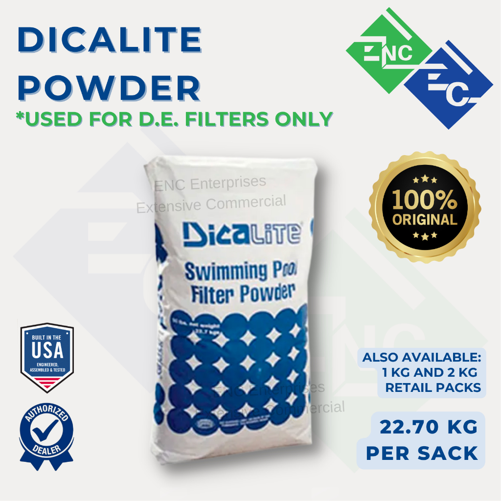 Dicalite per SACK | USA | Diatomaceous Earth DE Filter Powder for ...