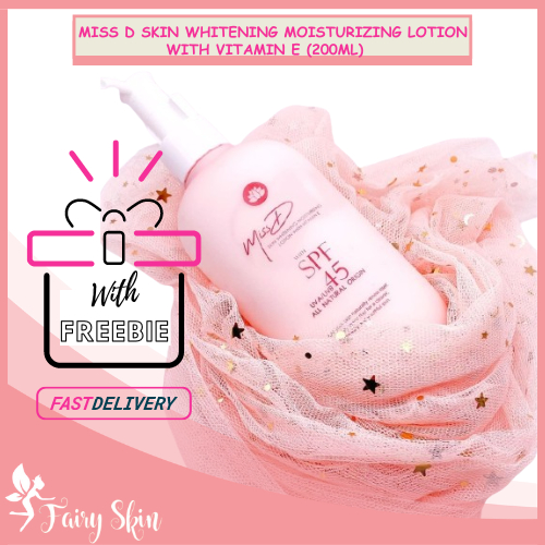 Miss D Skin Whitening Moisturizing Lotion 200ml | Shopee Philippines