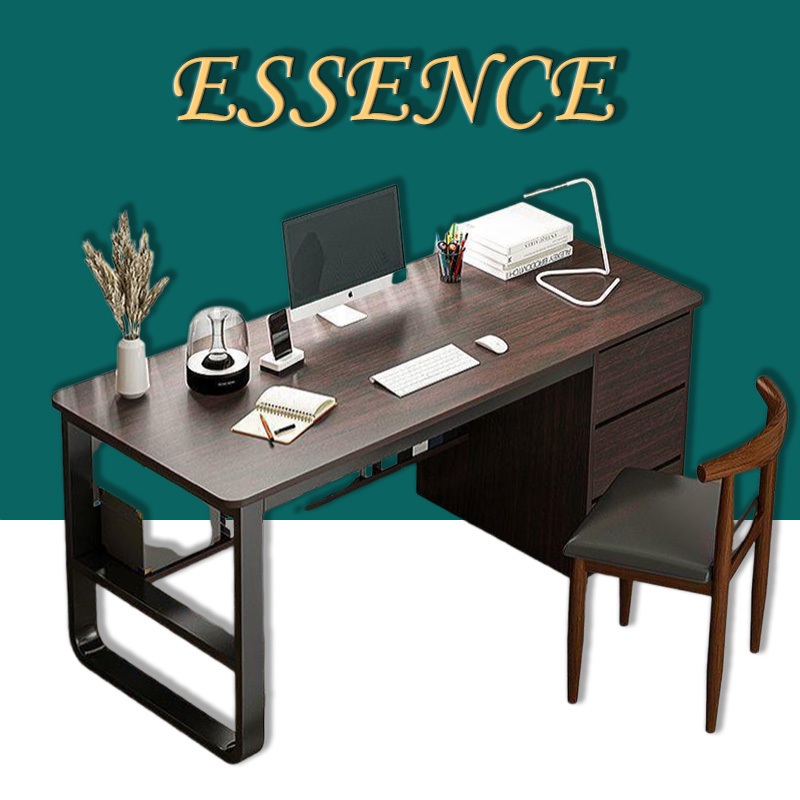 Computer desk no chair Multi-function with bookshelf Gaming desk Living ...