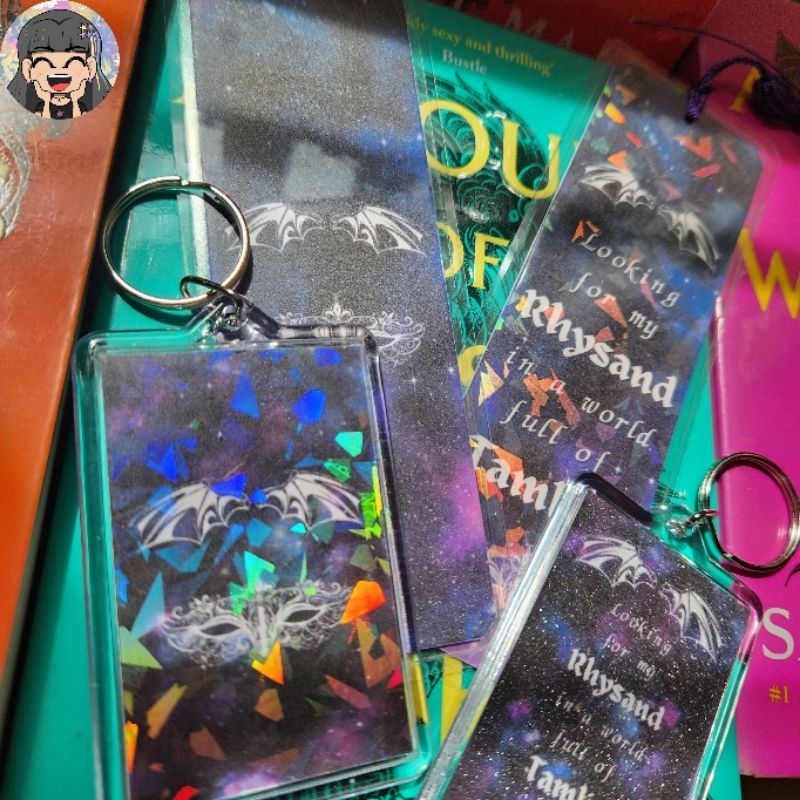 ACOTAR Acrylic Keychain Inspired SJM book series | Shopee Philippines