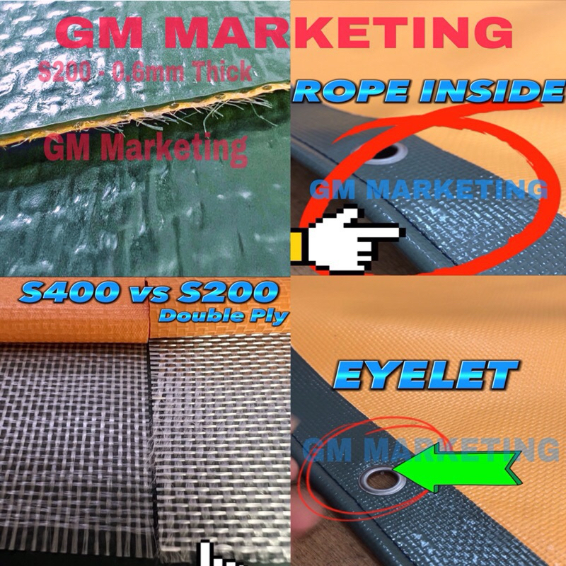 11ft x 18ft ORIGINAL MARUYAMA PG FLEX S200 | Shopee Philippines