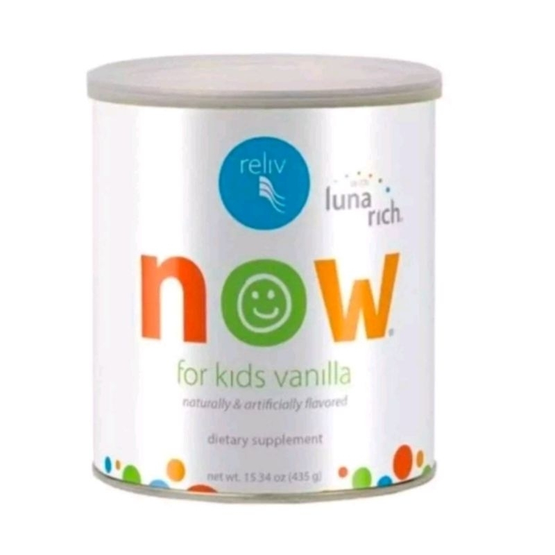 Reliv Now For Kids Vanilla Flavor 435g | Shopee Philippines
