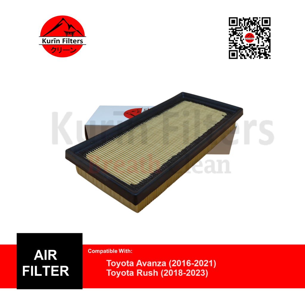 KURIN Air Filter for Toyota Avanza (2016-2021) and Toyota Rush (2018 ...