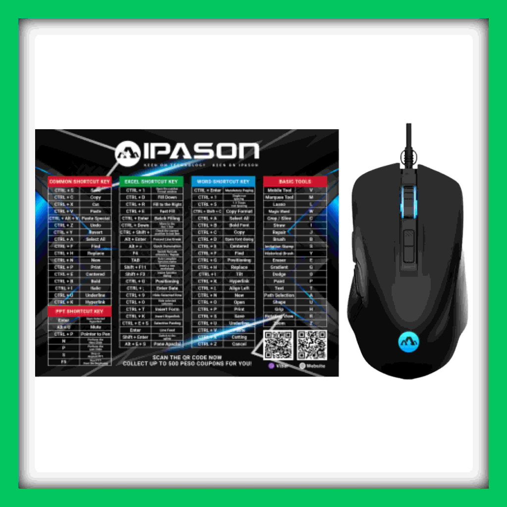 Small Mouse Pad and GM117 Gaming Mouse (NOT FOR SALE) | Shopee Philippines