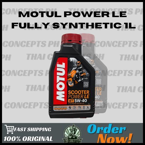 MOTUL POWER LE FULLY SYNTHETIC 1L | Shopee Philippines