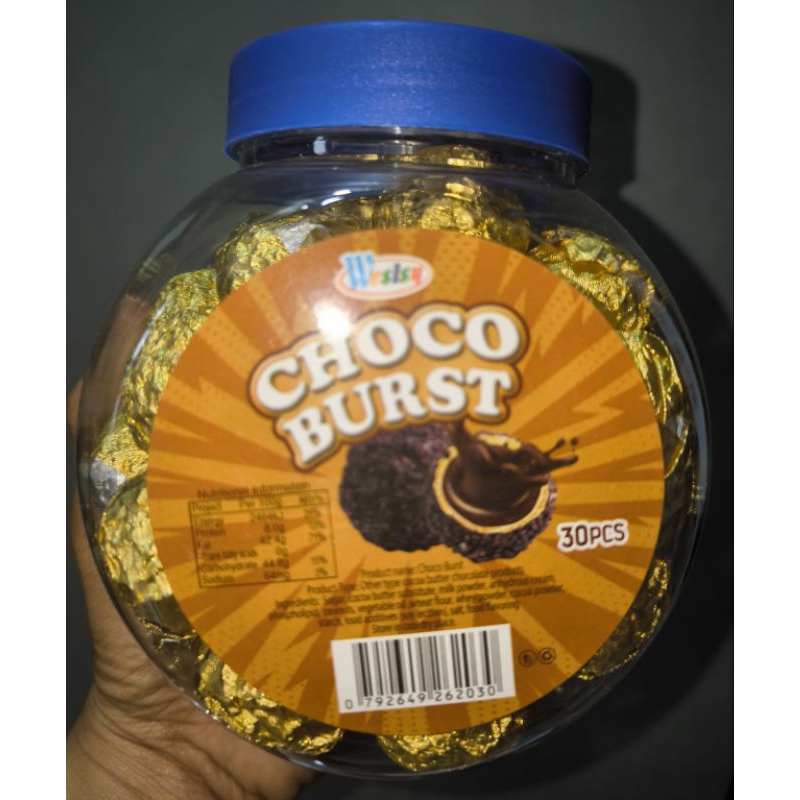 Choco Burst 30 pcs Chocolate in a jar, Lootbag Filler, Paninda, Party ...