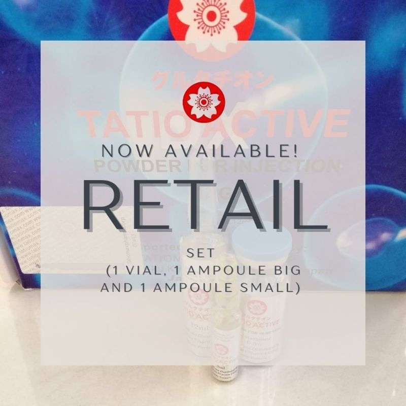 Tatio Active Dx Gluta Blue Box (12) (1 Set) | Shopee Philippines