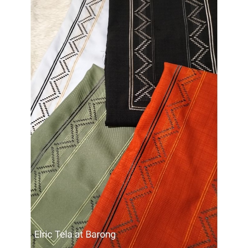 Tela Barong: Fabric with Burda (Zig) | Shopee Philippines