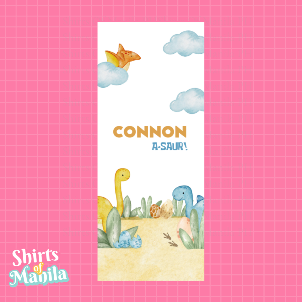 Shirts Of Manila Baby-a -saur Personalized Burp Pad for Baby/Furbaby ...