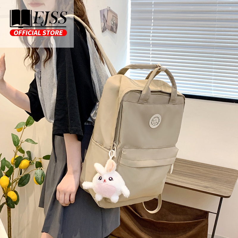 Korean backpack for women Macaron color school bag original Large ...