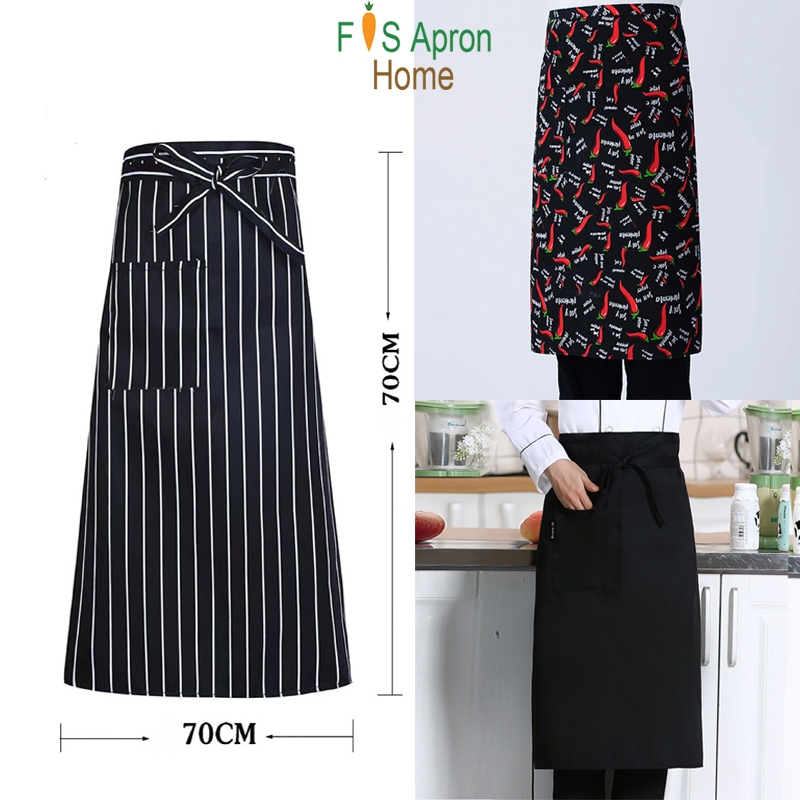 Various Chef Half Apron Hotel Western Restaurant Cafe Kitchen Cooking ...