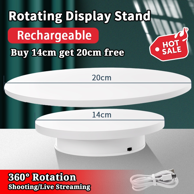 Rotating display stand 360 Degree Rotation Motorized Turntable for ...