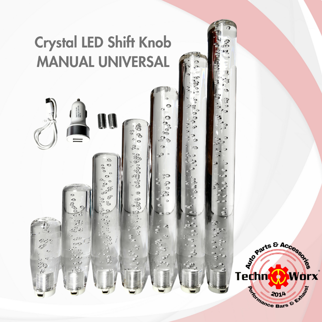 LED Shift Knob 7 COLOR CRISTAL High Quality 10cm 15cm 20cm 25cm 30 ...