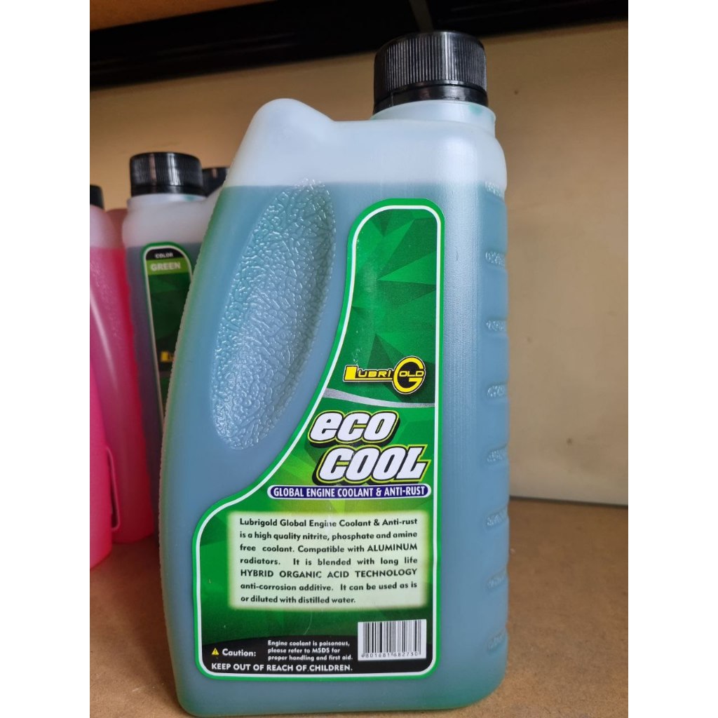 Lubrigold Eco Cool Coolant and Anti-Rust 1Liter | Shopee Philippines