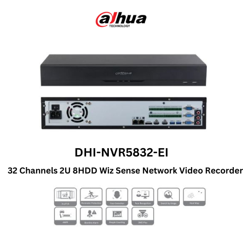 Network Video Recorder IP 32 Channels SMD Plus 2U 8HDD Wiz Sense (DHI-NVR5832-EI) | Shopee ...