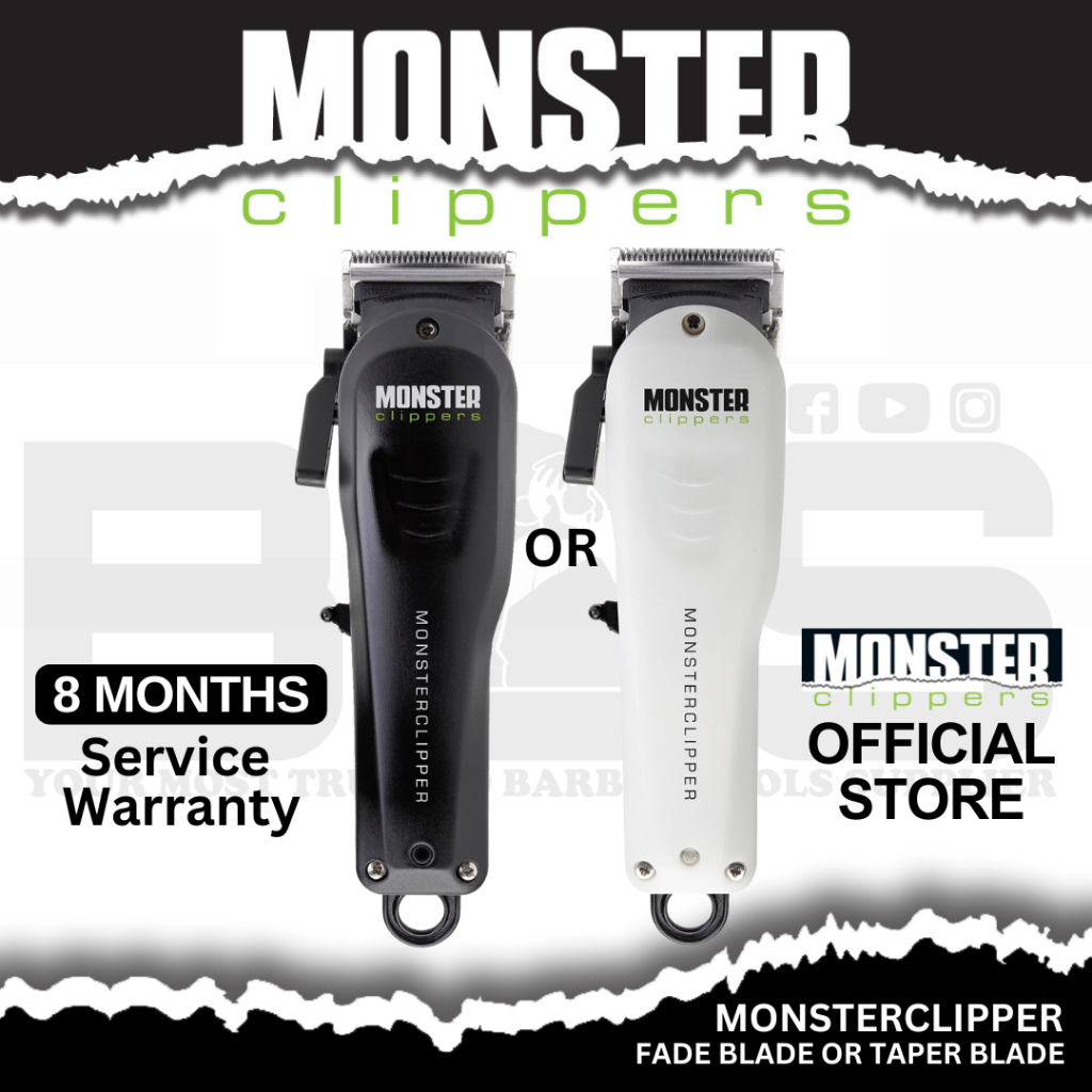 MONSTER CLIPPERS FADE BLADE and TAPER BLADE | Shopee Philippines
