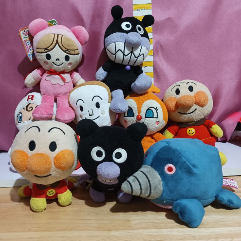 Anpanman Plushies and Charms, Color Tags, with Papertags | Shopee ...