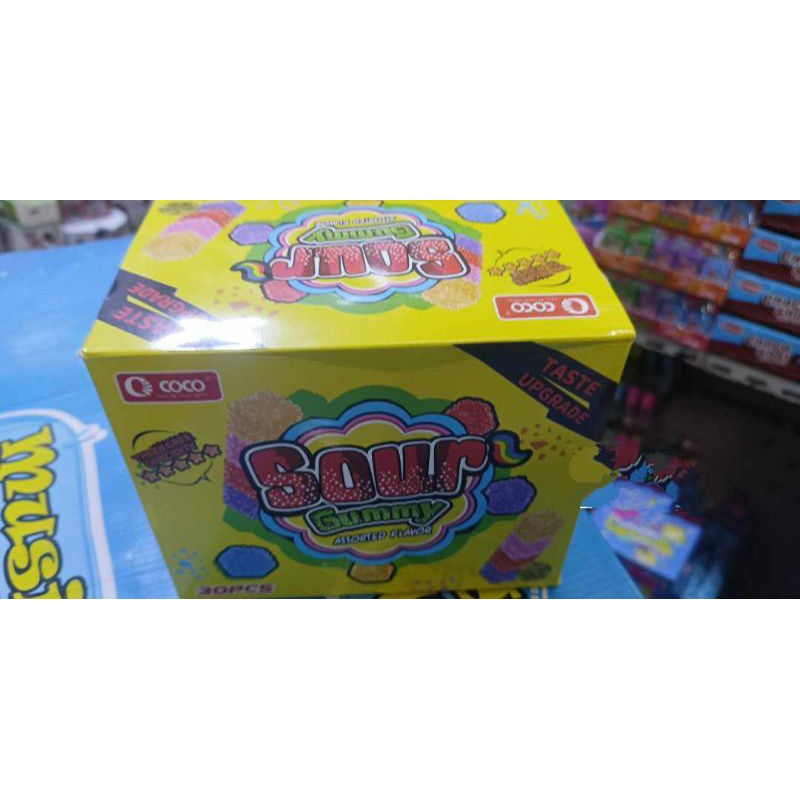 COCO Sour Gummy Assorted Flavor | 30pcs | Shopee Philippines