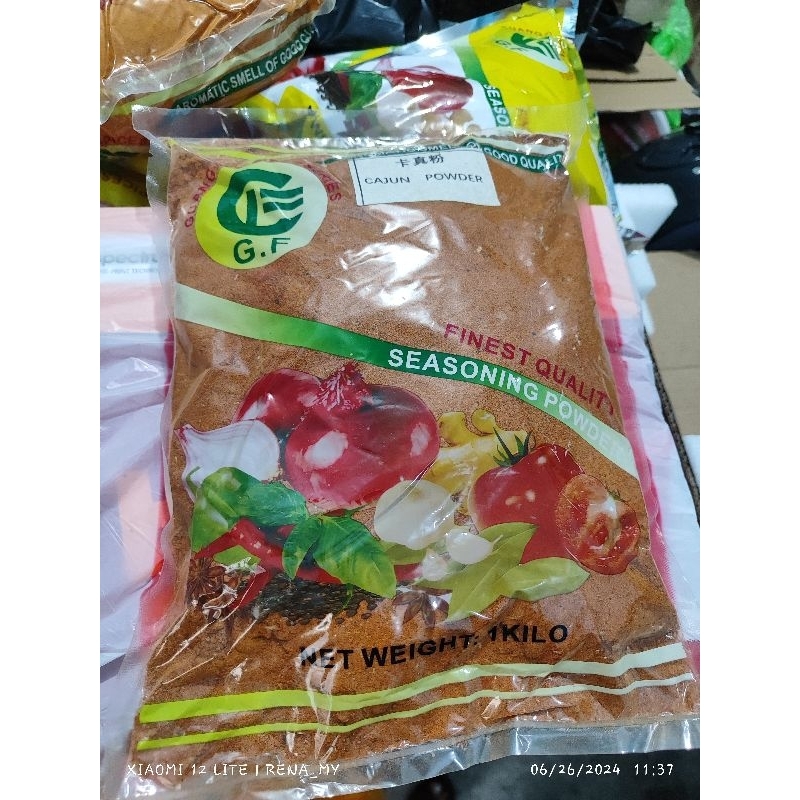 G. F Cajun Powder 1 kilo | Shopee Philippines