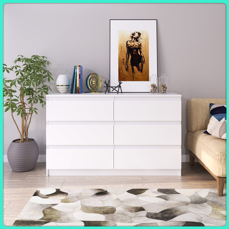 4 Layer Drawer Organizer Wood Drawer Cabinet for clothes Storage for ...