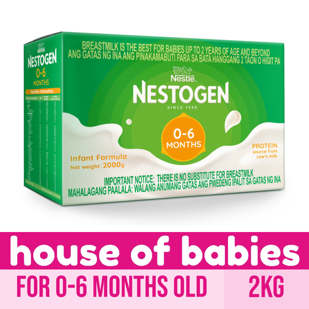 Nestogen for 0-6 Months Old 2kg Infant Formula | Shopee Philippines