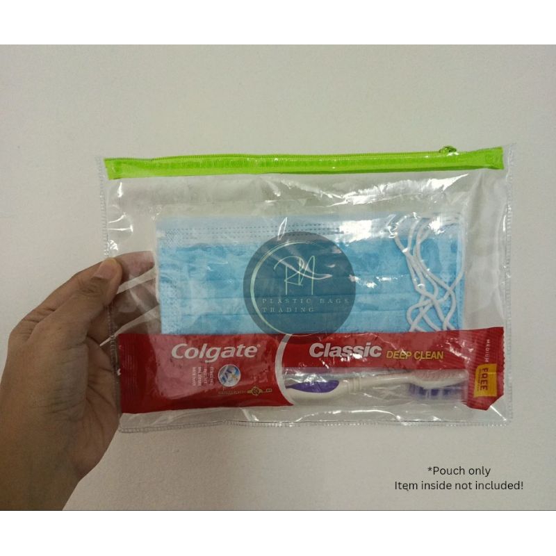 ON HAND! Flat zipper pouch for hygiene kit, essential kit, travel ...