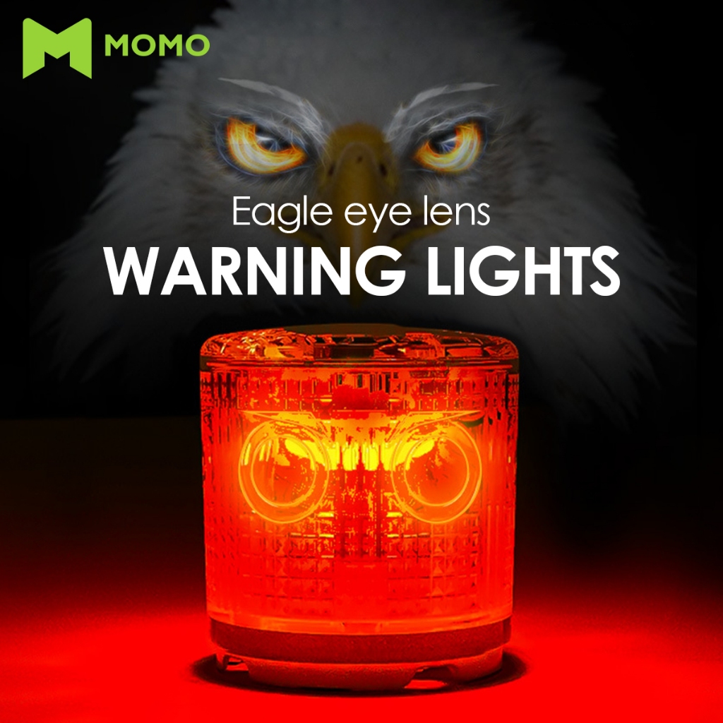 MOMO Solar Flash Signal Outdoor Waterproof Warning Light For Night ...