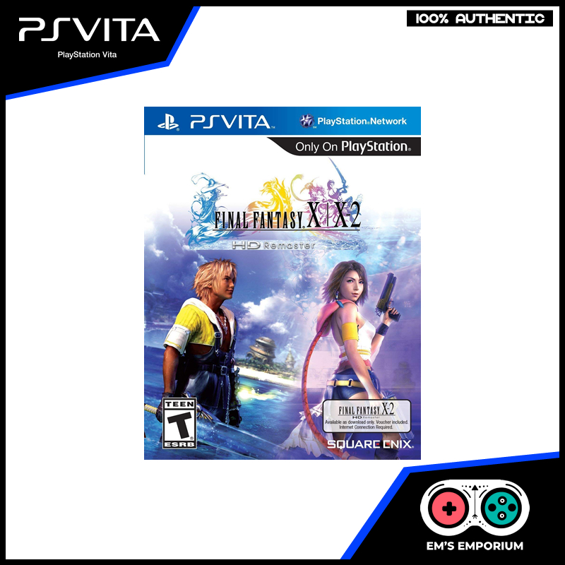 Final Fantasy X Remaster Ps Vita Games Playstation Vita Asia Shopee