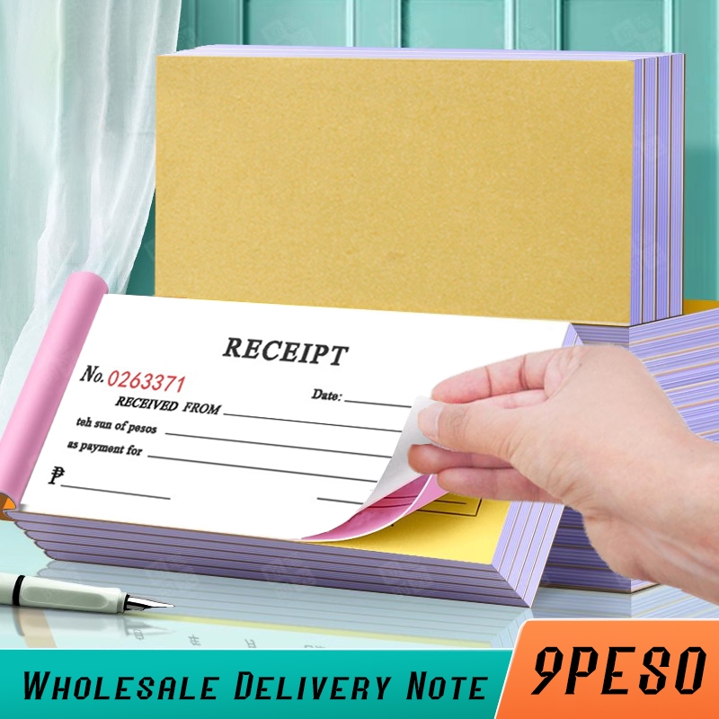 Receipt Resibo 2/3Copy Carbonize Carbon Paper Triplicate business ...