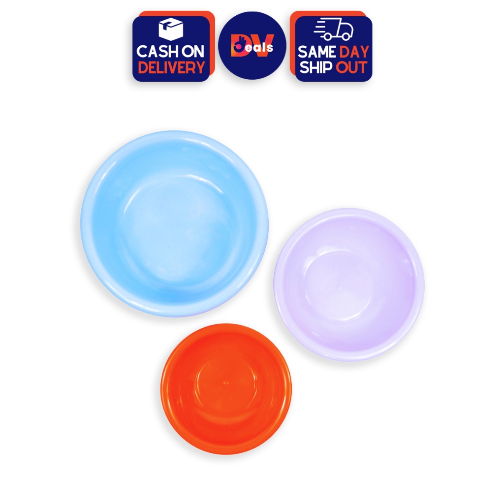 Palanggana Batya Plastic Multipurpose Heavy Duty Basin Mixing Bowl ...
