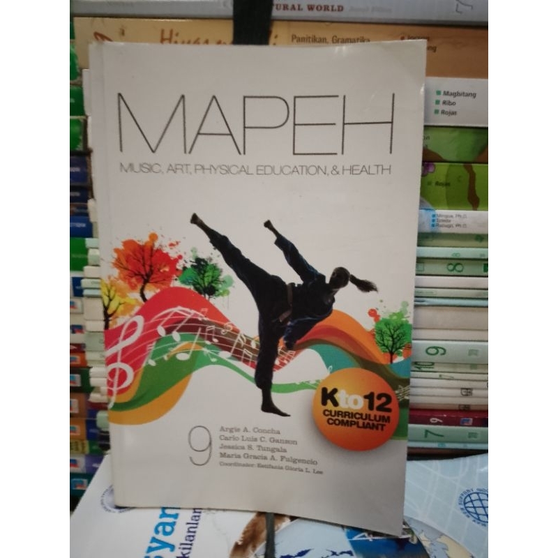 MAPEH Music art Physcal education & health grade 9 (slightly use ...